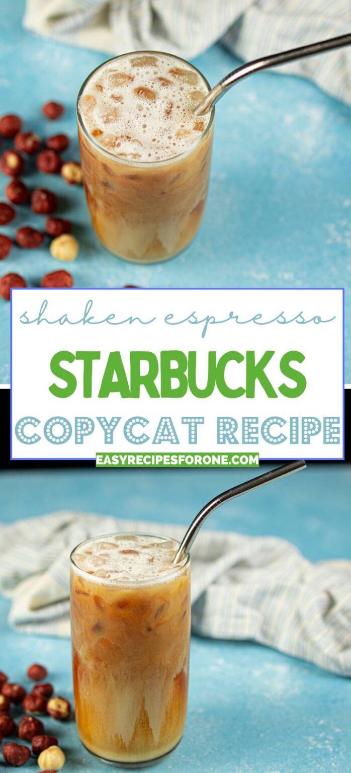 Starbucks Hazelnut Shaken Espresso Copycat Iced Coffee Recipe